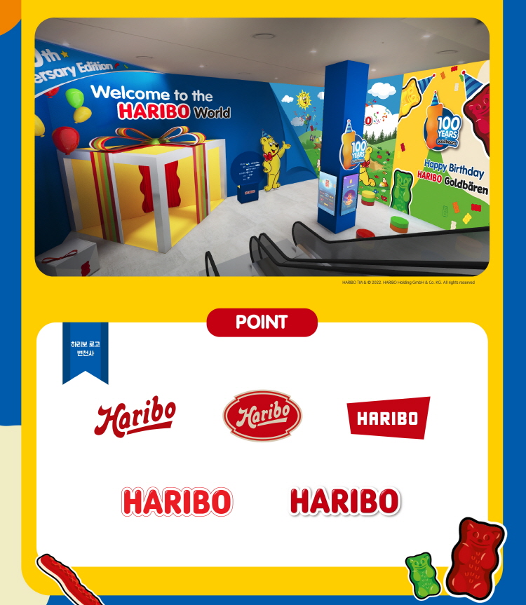 [Insadong] HARIBO Goldbaren 100th Anniversary Birthday ticket - Seoul PASS